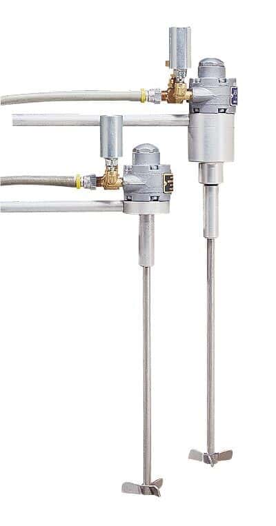 Low-cost, gear-drive air motor mixer; 50-1000 rpm from Cole-Parmer