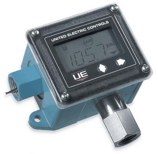 United Electric 2W2D00P15 Discrete Input Pressure Switch, 300 psi, 40mA ...