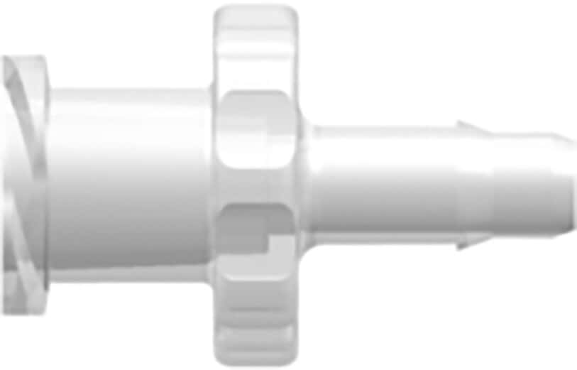 Value Plastics Luer to Hose Barb Fitting, Straight Adapter ...