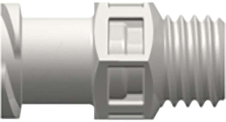 Value Plastics Luer to Threaded Fitting, Straight Adapter ...