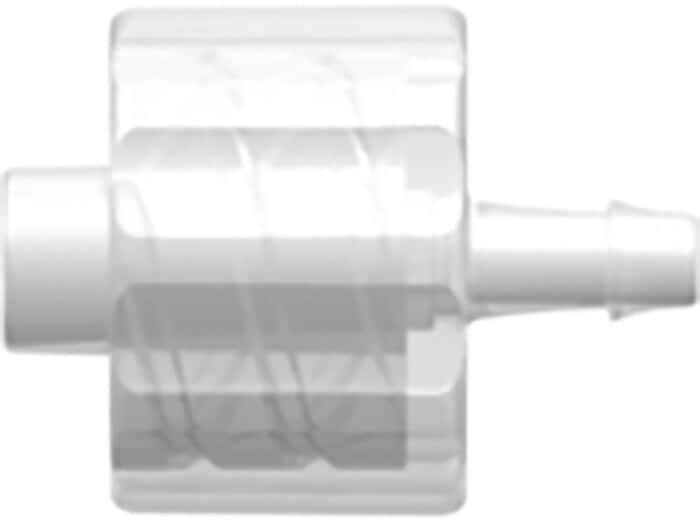 Value Plastics Luer to Hose Barb Fitting, Straight Adapter ...