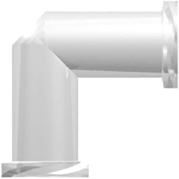 Value Plastics Luer Fitting, Elbow Union, Polypropylene, Female Luer ...