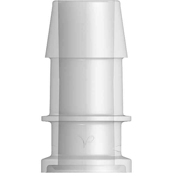 Value Plastics Fitting, Sanitary to 600 Series Barb Adapter, Straight ...