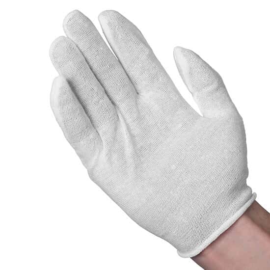 Vanguard Safety Light Weight Cotton Inspection Gloves, Mens; 1200/CS ...