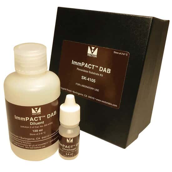 Vector Laboratories ImmPACT DAB Substrate Kit, Brown, 120 ml from Cole ...