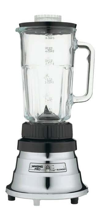 Waring WPB05 Commercial Blender, 350 Watt, 2-speed Blender - Chrome ...