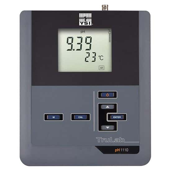 YSI 1110 TRULAB pH/mV/temperature Benchtop Meter from Cole-Parmer