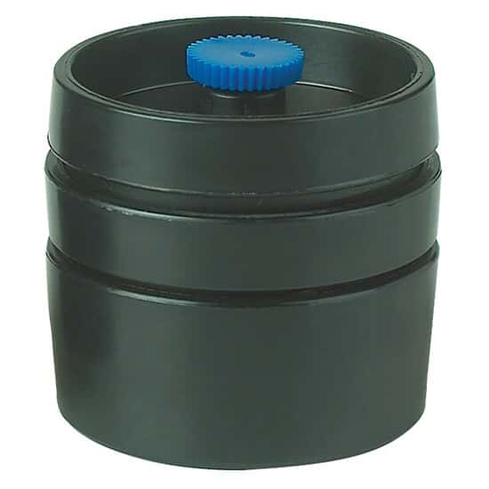 Zefon Cassette Housing, 37 mm, 3 Piece, Conductive; 50/Bx from Cole-Parmer