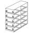 Cole-Parmer Upright Freezer Drawer Rack for Standard 2" Boxes, 2 x 5 ...