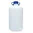 Cole-Parmer Heavy-Walled Narrow-Mouth Carboy w/ Spigot and Handle, HDPE; 50L (13 gal) from Cole ...