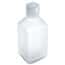 Cole-Parmer Autoclavable Media Bottles, Square Plastic, PPCO, 500 mL ...