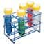 Cole-Parmer Coated Wire Tube Rack, 25-30mm/50mL, 2x4, Blue from Cole ...