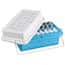 Cole-Parmer Mini-Cooler, -20°C, 0.5-2mL, Gel Lid, 32-Place, Blue from ...