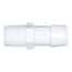 Cole-Parmer Threaded to Hose Barb Fitting, Straight Adapter, White ...
