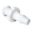 Value Plastics Luer to Hose Barb Fitting, Straight Adapter, White Nylon ...