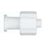 Value Plastics Luer Fitting, White Nylon, Male Luer Integral Lock Ring ...