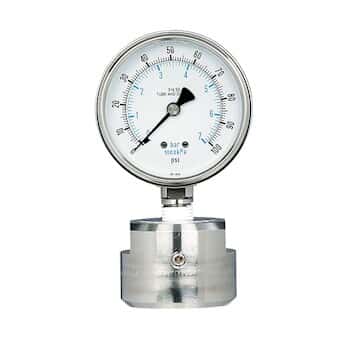 2 1/2" Stainless Steel Process Gauge with Diaphragm Seal 46882 - Cole ...