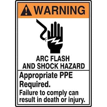 Arc Flash Signs - Cole-Parmer United Kingdom
