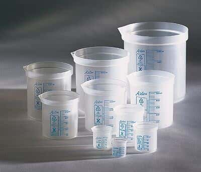 Azlon Polypropylene "Square Ratio" Beakers - Cole-Parmer