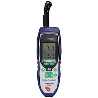 Digi-Sense Advanced Precalibrated Thermistor Thermometers - Cole-Parmer