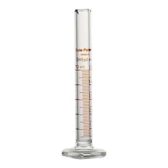 Cole-Parmer® Amber-Scale Graduated Glass Cylinders from Cole-Parmer