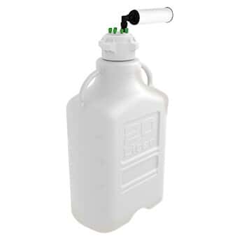 Cole-Parmer Carboy Solvent Waste Systems, HDPE, 20 L - Cole-Parmer