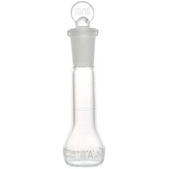 Cole-Parmer® Class A Borosilicate Glass Volumetric Flasks with Glass ...