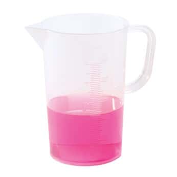 Cole-Parmer® Graduated Polypropylene Beaker with Handle from Cole-Parmer