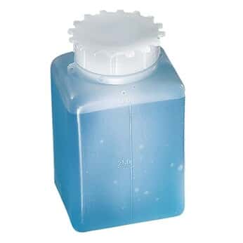 Cole-Parmer® Graduated Rectangular Wide-Mouth HDPE Bottles from Cole-Parmer France