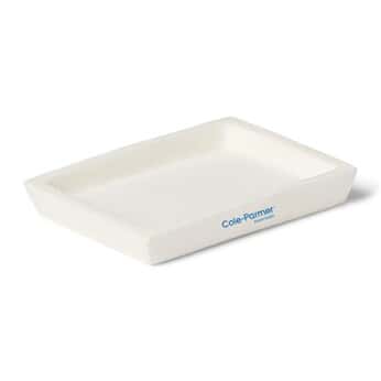 Cole-Parmer® Rectangular Trays, High-Alumina from Cole-Parmer