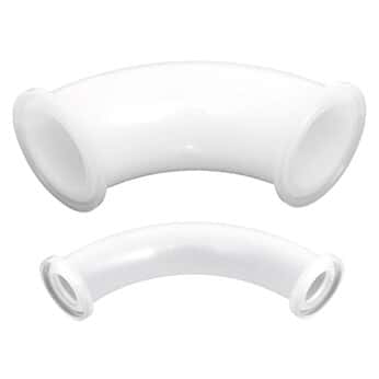 Cole-Parmer® Sanitary Fittings, Elbow Union, Polypropylene from Cole-Parmer