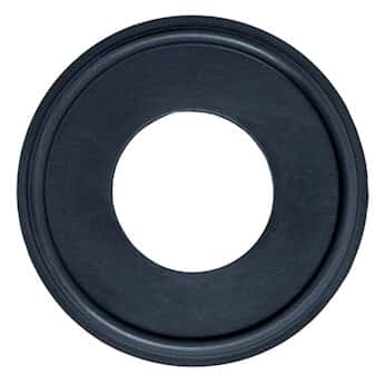 Cole-Parmer® Sanitary Gaskets, Black Buna from Cole-Parmer