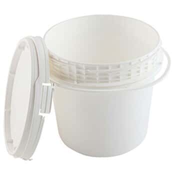 Cole-Parmer® Screw-Top Pails and Buckets, HDPE from Cole-Parmer