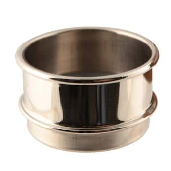 Sieve Covers and Receiving Pans for 3" Diameter Sieves - Cole-Parmer