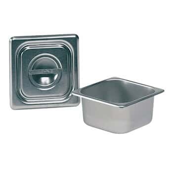 Cole-Parmer® Square Utility Pan, 304 Stainless Steel from Cole-Parmer