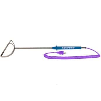 Digi-Sense Thermocouple Surface Probes with Rollers - Cole-Parmer