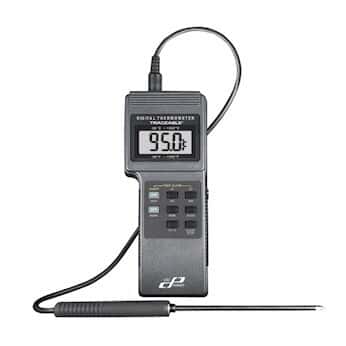 Cole-Parmer Traceable® Water-Resistant Thermistor Thermometer with ...