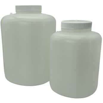 Cole-Parmer® Wide-Mouth Plastic Jars, HDPE from Cole-Parmer India