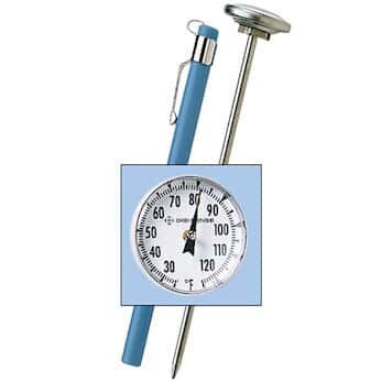 Digi-Sense 1" Dial Stainless Steel Pocket Thermometers - Cole-Parmer