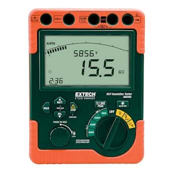 Extech Digital High Voltage Insulation Tester 59404 - Cole-Parmer