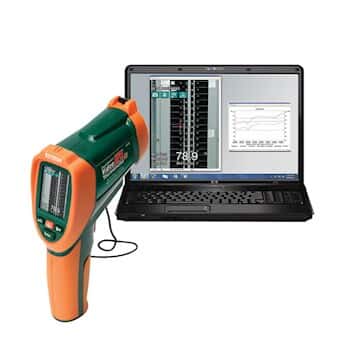 Extech Infrared Thermometer with Video Picture and SD Card Memory ...