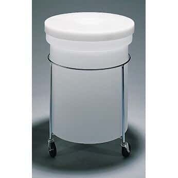 Heavy-Duty, Round Mobile Containers, HDPE - Cole-Parmer India