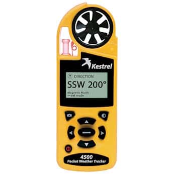 Kestrel 4500 Pocket Weather Tracker - Cole-Parmer