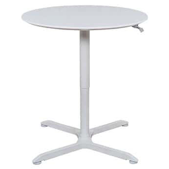 Luxor Pneumatic Height-Adjustable Round Table - Cole-Parmer