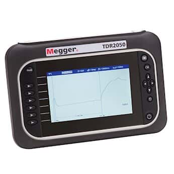 Megger TDR2050 Dual-Channel Advanced Step Time Domain Reflectometer ...