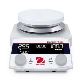 Ohaus Guardian 5000 Digital Stirring Hot Plates from Cole-Parmer