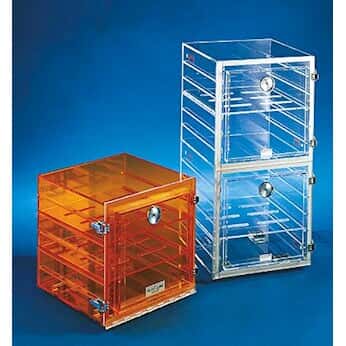 Plas-Labs Acrylic Desiccators with Gas Ports from Cole-Parmer