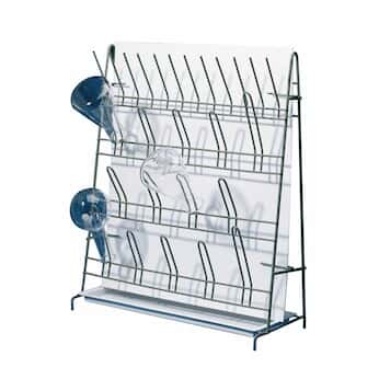 Poxygrid Labware Drain Stand, Epoxy-Coated Steel/PS - Cole-Parmer