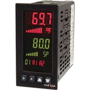Red Lion PAX2C 1/8 DIN Temperature/Process PID Controller - Cole-Parmer