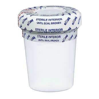 Sterility-Banded Specimen Cups, PP - Cole-Parmer